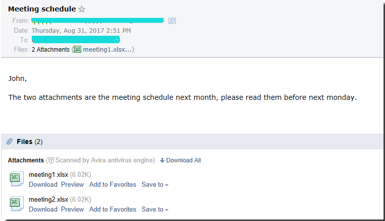Easily create mailing list and send emails in Excel