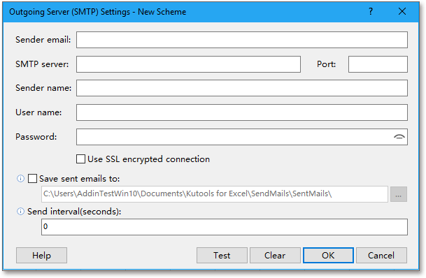 Easily create mailing list and send emails in Excel