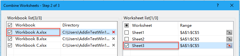 Quickly combine multiple worksheets / ranges from workbooks into one ...