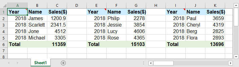Quickly combine multiple worksheets / ranges from workbooks into one ...