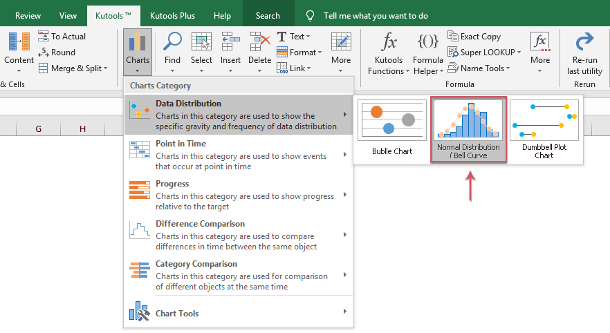 Easily Create A Normal Distribution Chart (Bell Curve) In Excel