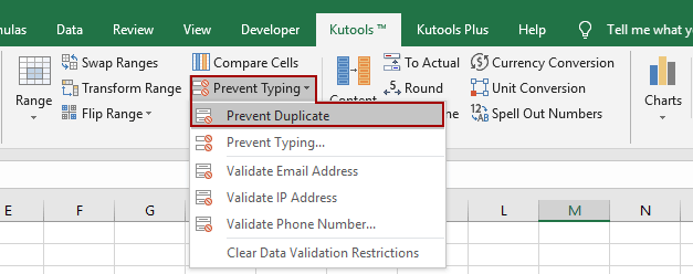 Quickly Prevent Duplicate Entries In A Column In Excel