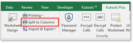 Printing a list into multiple columns to fit on each printed page in Excel