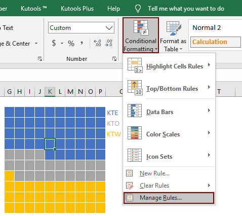 Easily create a proportion stacked chart in Excel