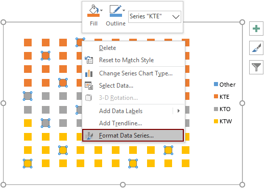 Easily create a proportion stacked chart in Excel