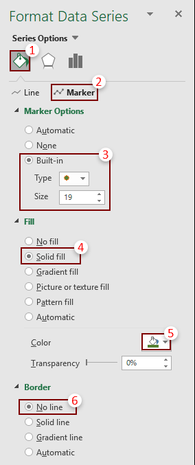 Easily create a proportion stacked chart in Excel