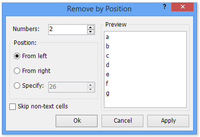 Quickly remove or delete characters from beginning / end of text ...