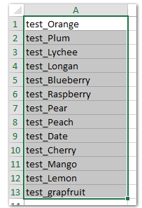 Quickly remove or delete characters from beginning / end of text strings in Excel