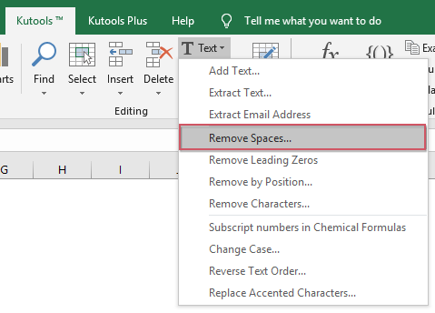 Quickly remove spaces before / after text or remove extra spaces from ...