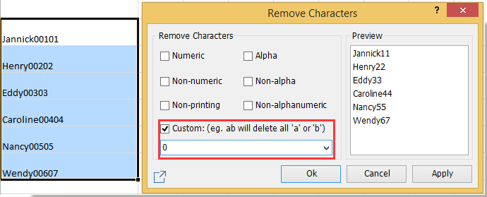 Quickly remove numeric, alphabetic, non-printable or alphanumeric ...