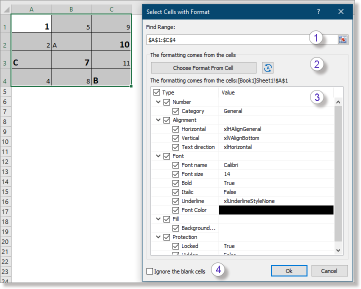 Quickly Select Cells Based On Color Or Formatting In Excel