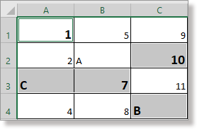 Quickly select cells based on color or formatting in Excel