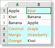 Quickly find duplicate or unique cells/rows in a range in Excel