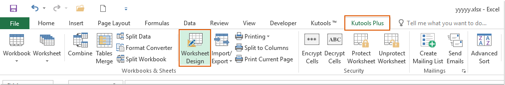Easily show or display all cell formulas in Excel