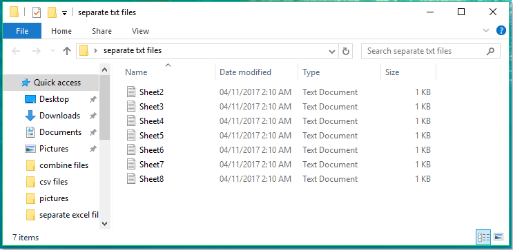 Quickly split or save each sheet / worksheet of one workbook as ...