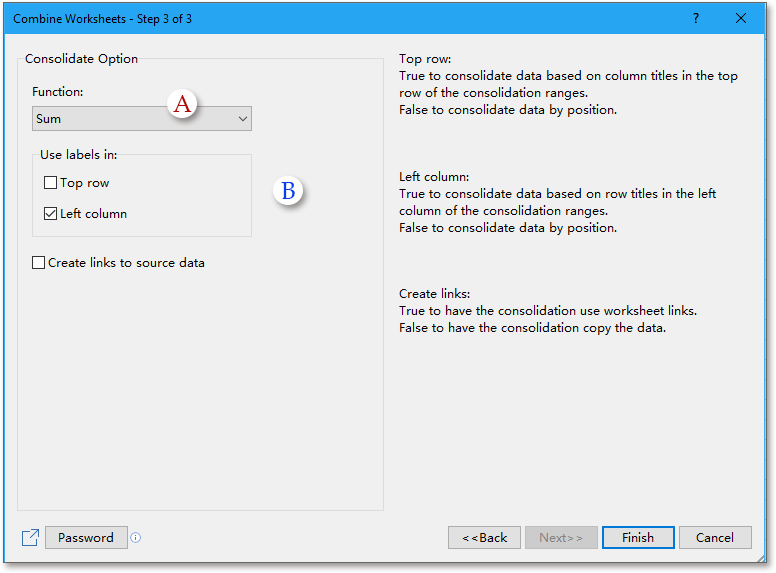 Quickly Summarize Calculate Data From Multiple Worksheets Into One