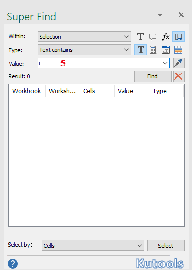 Quickly search specific text values only in hyperlinks in Excel