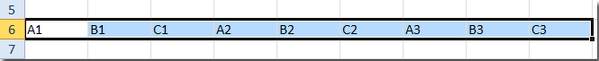 Transpose Convert A Single Column Or Row To Ranges In Excel