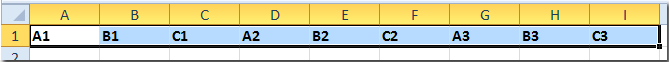 Transpose Convert A Single Column Or Row To Ranges In Excel