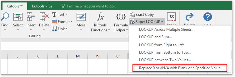 Replace N A Or Zero In VLOOKUP With Blank Or Specified Text In Excel