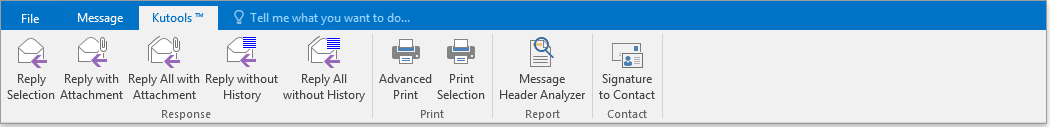 Kutools - Combines 100+ Handy Functions and Tools for Microsoft Outlook