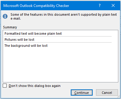 Always forward Emails in a fixed format (such as html, plain text) automatically in Outlook
