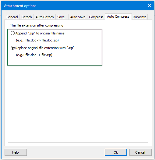 Attachment Manager: Save/delete/compress/detach all attachments in Outlook