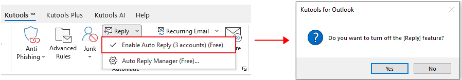 Quickly create auto reply without exchange server when out of office in ...