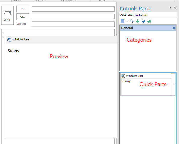 Quickly import and export auto text (quick parts) in Outlook?
