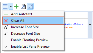 Quickly create, edit, delete, and reuse quick parts (autotext) in Outlook