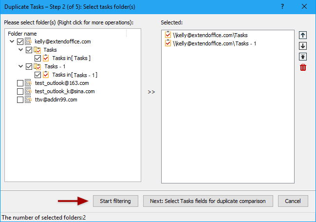 Quickly remove or delete duplicate tasks in Outlook