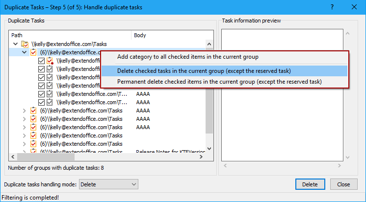 Quickly Remove Or Delete Duplicate Tasks In Outlook