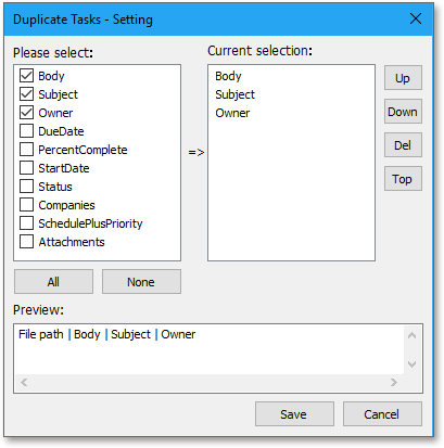 Quickly remove or delete duplicate tasks in Outlook