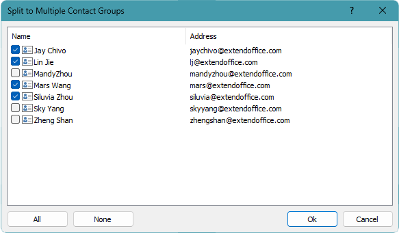 Easily Split A Contact Group Distribution List In Outlook 3705