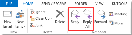 Set warning or confirmation when replying to all in Outlook