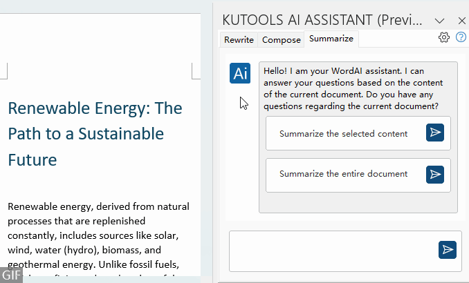AI for Microsoft Word: Polish, Compose, and Summarize