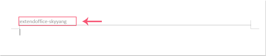 Quickly Insert File Information File Name File Path Into Word Header