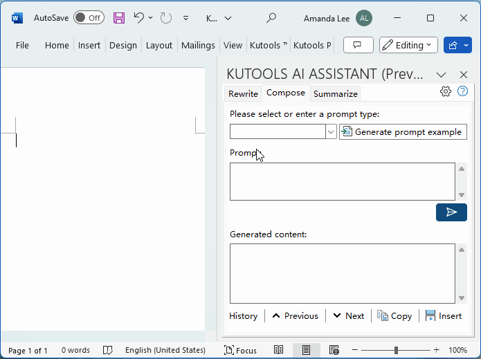 Kutools - More Than 100 Powerful Functions and Tools for Microsoft Word