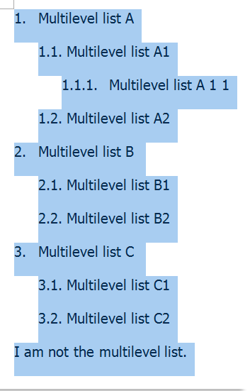 Quickly Convert Numbering Bullets Or Multilevel List To Normal Text In