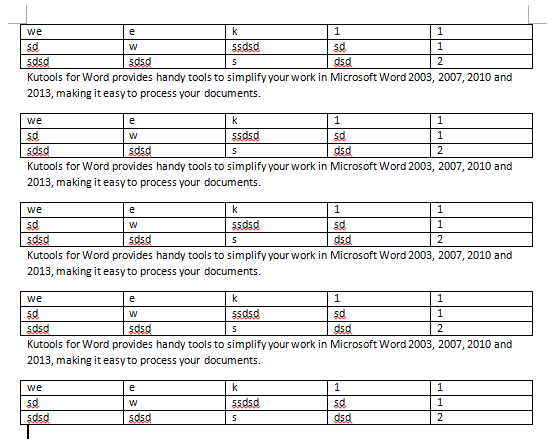 Quickly Export And Save All Tables From Document As Images In Word