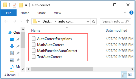 Quickly import or export and customize Autocorrect entries in word