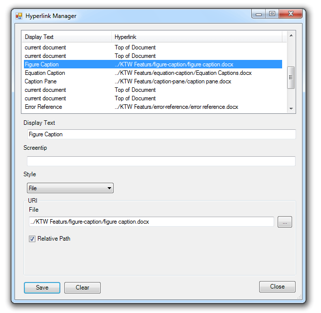 Quickly list all hyperlinks, remove all hyperlinks and manage all ...
