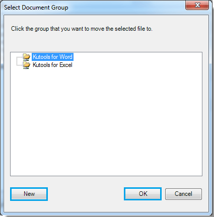 Organize Document Group - Managing documents by using groups in Word