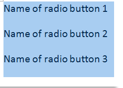 Quickly insert multiple radio buttons at once in Word document