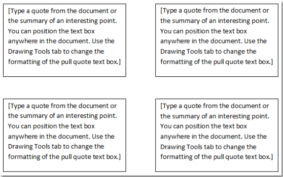 Quickly remove all text boxes and keep texts in Word