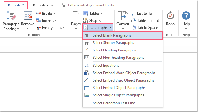 How To Get Rid Of Empty Paragraphs In Word