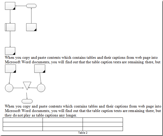 Easily select all paragraphs which have embedded Visio projects in Word