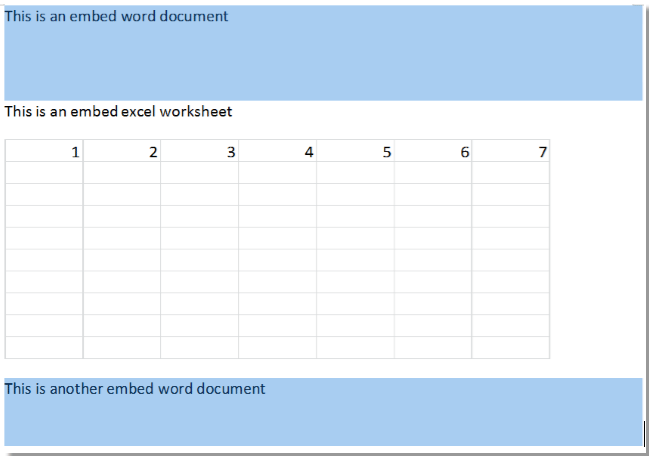 Quickly Select Embed Word Object Paragraphs In Word