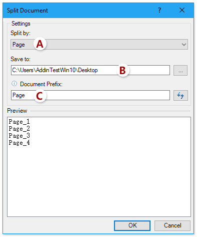 Quickly split document into multiple documents by headings or section ...