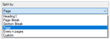 Quickly split document into multiple documents by headings or section ...